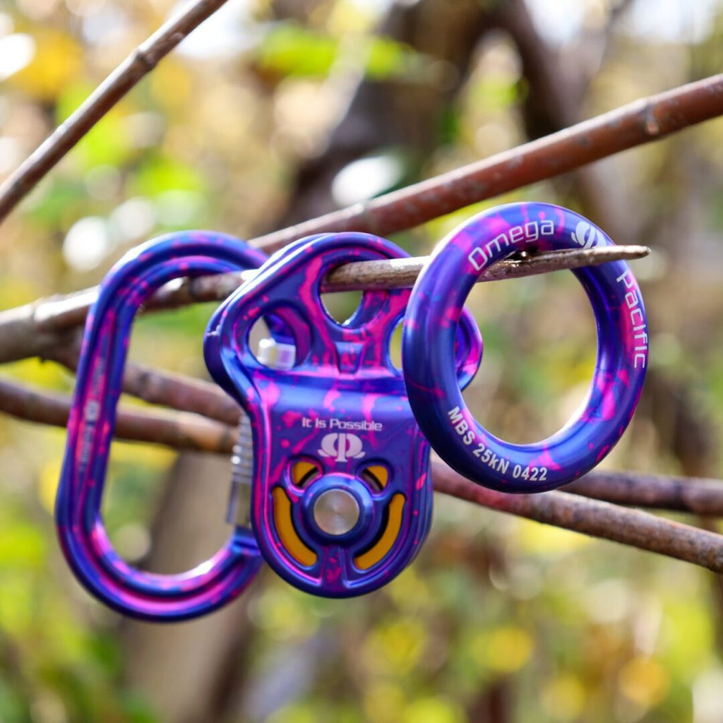 OMEGA PACIFIC RAPPEL RING+ ULTRA-VIOLET – Train Your Probie