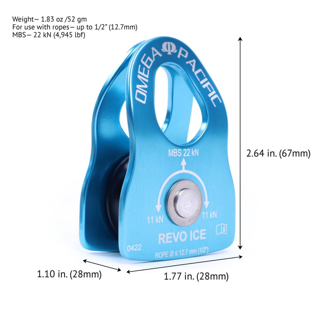 OMEGA PACIFIC REVO ICE PULLEY – Train Your Probie