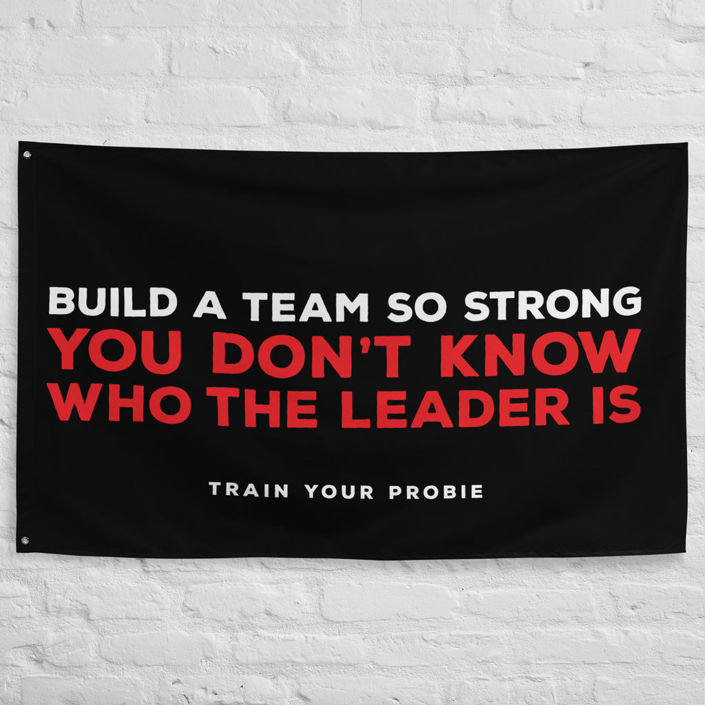 Build A Team Flag – Train Your Probie