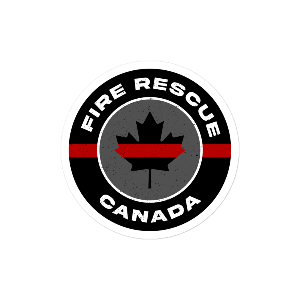Fire Rescue Canada Sticker – Train Your Probie